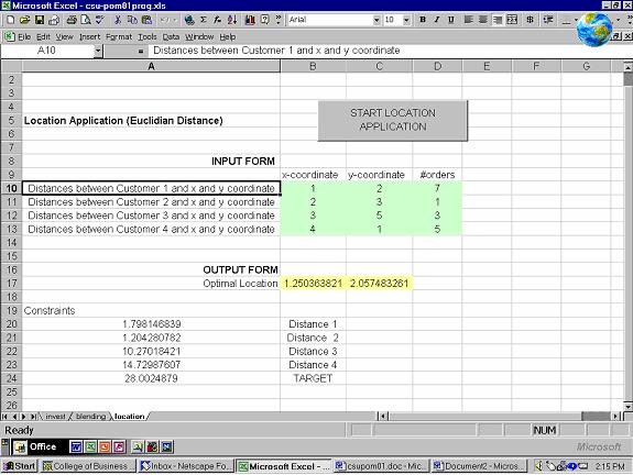 Experiences in Teaching Decision Support System using Spreadsheets